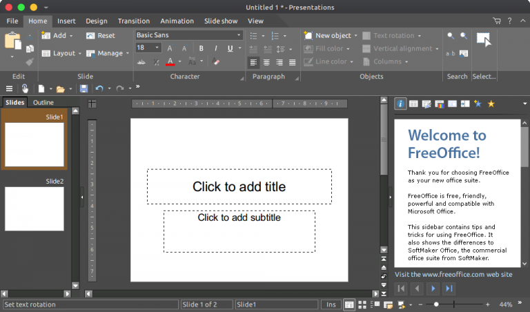 FreeOffice SoftMaker Best Office Suite for Linux [year] - LinuxGUI.com