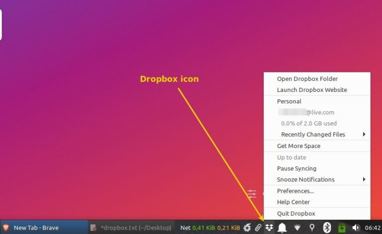 How to Install Dropbox for Linux to Sync Between Ubuntu PC - LinuxGUI.com